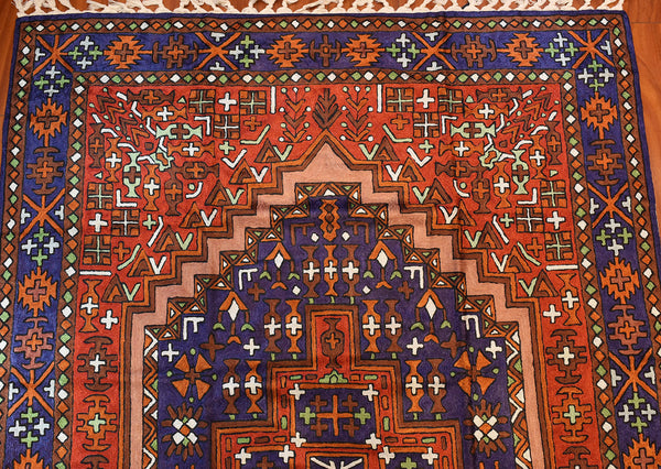 Tribal 6ftx4ft Aztec Decorative Handmade Wall Hanging Tapestry Rug Art ...